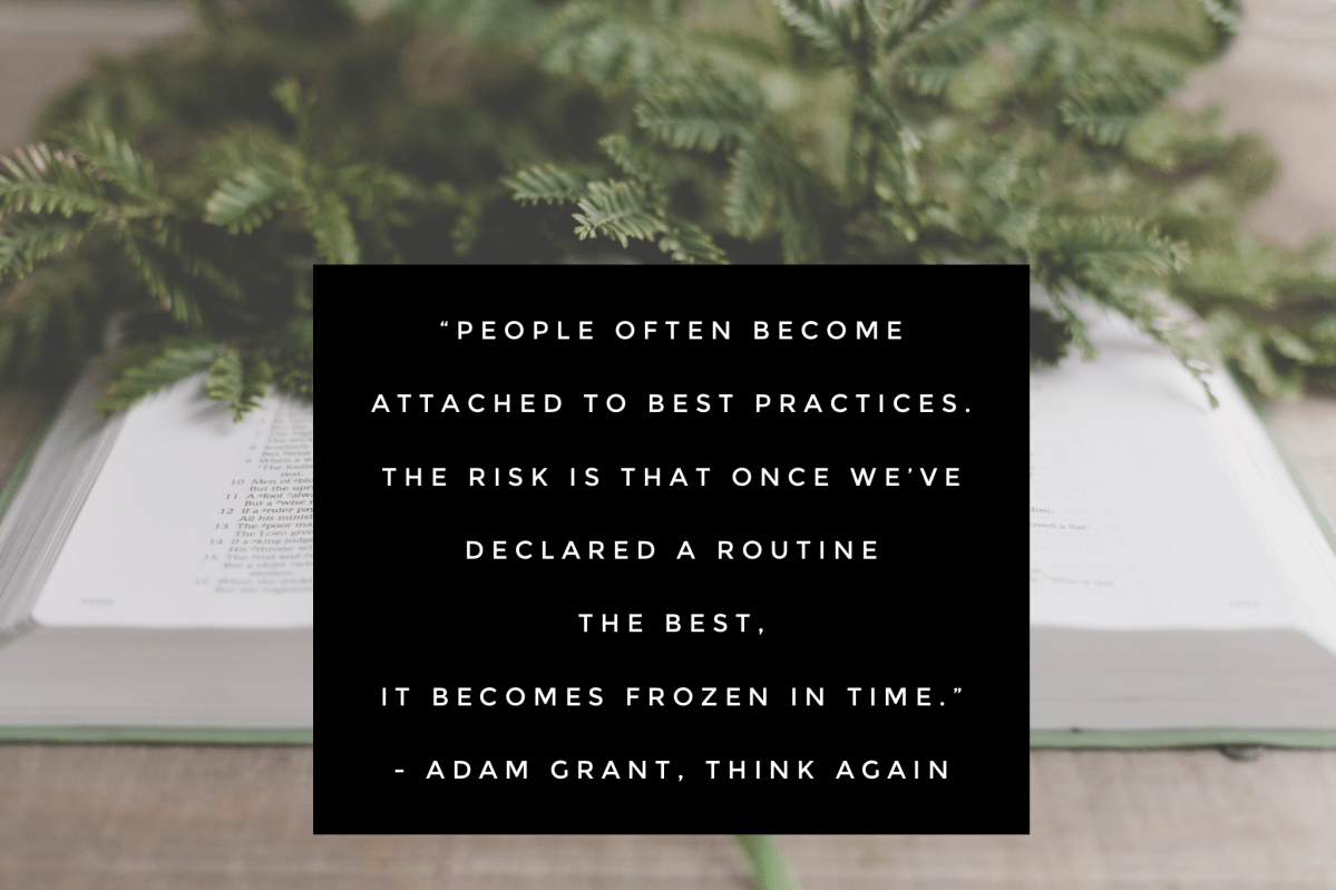 From Best to Effective – MEGHAN LAWSON